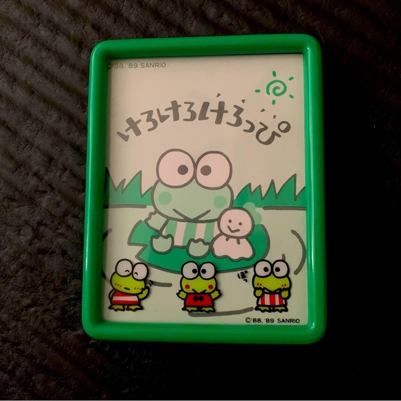 Sanrio | Other | Vintage Sanrio Keroppi Plastic Picture Frame | Poshmark